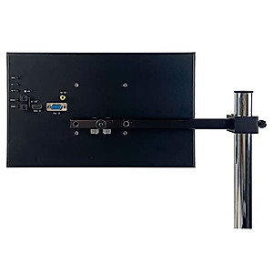 HDMI VGA Industrial Monitor 11.6 Inch LCD IPS Displayer Monitor + 33mm 25mm Stand Holder for Stereo Microscope Video Microscope (Color : LCD with 25mm Arm)
