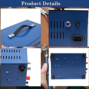 Jewelry Spot Welder, 110V Jewelry Welding Machine, JD Welding Machine, Sparkle Spot Welder Portable Spot Welding Machine, 0.5-80A Adjustable Pulse, with Foot Pedal