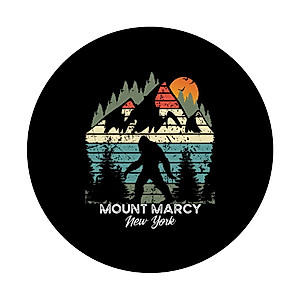 Vintage Mount Marcy New York National Park Retro 80's PopSockets PopGrip: Swappable Grip for Phones & Tablets