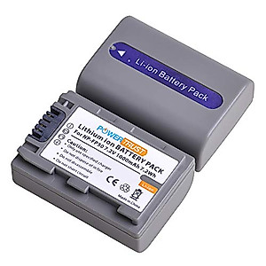 PowerTrust 1-Pack NP-FP50 NPFP50 Battery + LED USB Charger for Sony NP-FP30 DCR-DVD103, DCR-DVD105, DCR-DVD203, DCR-DVD205, DCR-DVD305, DCR-DVD92, DCR-HC20, DCR-HC21, DCR-HC26, DCR-HC30 Batteries