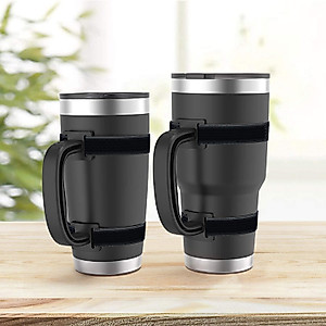 Yoelike - 5 Colors - New Upgrade Anti-Slip Adjustable Tumbler Handle Fit for 20 Oz to 40 Oz of YETI, RTIC, Ozark Trail, Travel Mug, SIC, Rambler, Travel Cup and All Brands Tumbler Cup