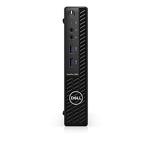 2021 Newest Dell OptiPlex 3080 Micro Form Factor Business Desktop, Intel Core i5-10500T, 32GB DDR4 RAM, 1TB SSD + 2TB HDD, WiFi, HDMI, Bluetooth, Windows 10 Pro (Renewed)