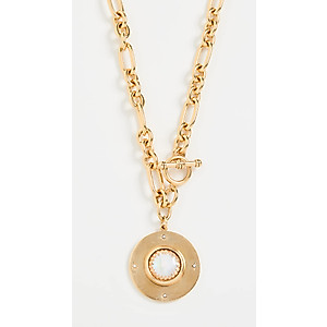 Brinker & Eliza Women's Saturn Necklace, Gold, One Size
