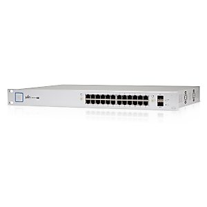 UniFi Switch PoE 24 US-24-250W 24-Port Managed PoE+ Gigabit Switch with SFP