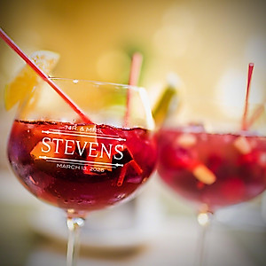 Personalized Balloon Gin Glass (Custom Product)