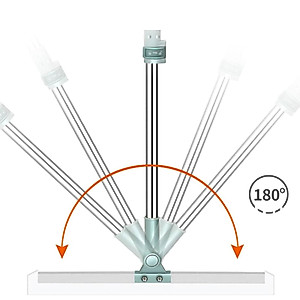 Magic Scrub Broom, Magic Broom 3 in 1, 180° Rotation Multifunction Squeegee Broom, Multifunction Magic Broom, Rubber Magic Broom Sweeper for Floor