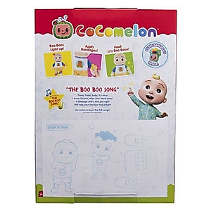 CoComelon Official Musical Doll Collection, Soft Plush Body, JJ + Cody Sing Along Friends (Boo Boo JJ Deluxe Plush)