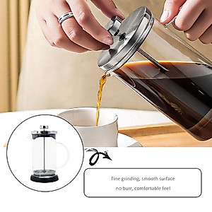 PRETYZOOM Coffee Maker Portable Coffeepot Manual Coffeepot Household Coffeepot Coffee Milk Maker Coffeepot for Home Coffee Milk Bubbler Coffee Teapot Espresso Maker Pot