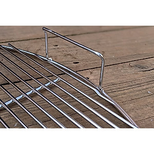Slow 'N Sear SnS Grills 26" Stainless Steel Hinged Replacement Charcoal Cooking Grate