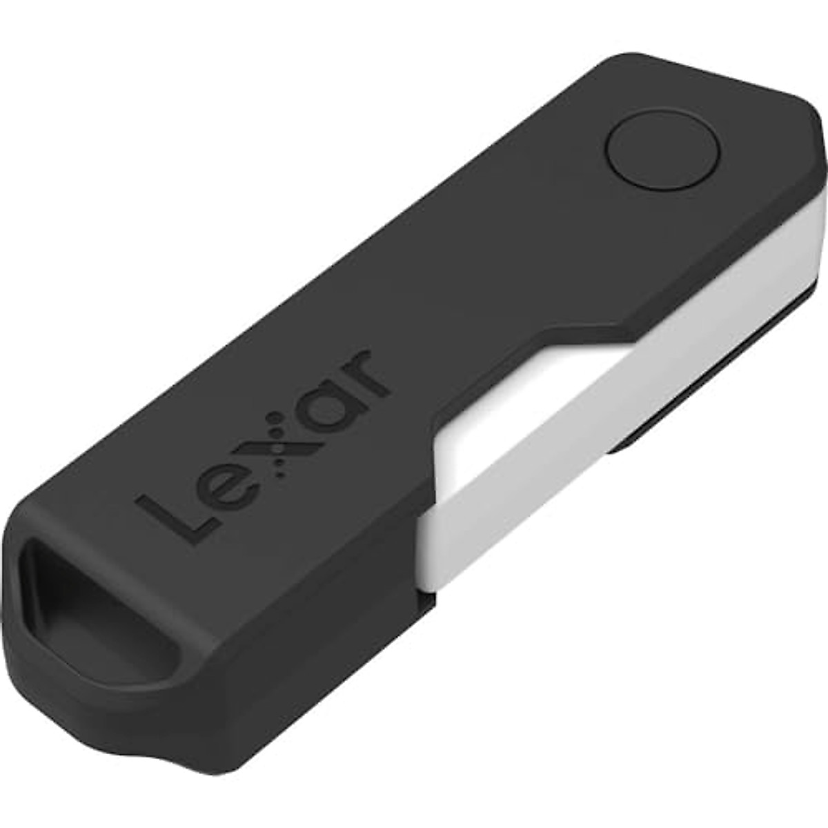 Lexar JumpDrive TwistTurn2 32GB USB 2.0 Flash Drive, Black (LJDTT2-32GABNABK)