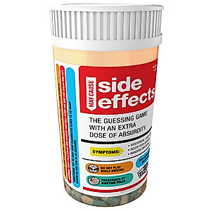 May Cause Side Effects - The Guessing Game with an Extra Dose of Absurdity,includes 50 Blue Pill Cards