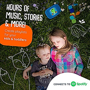 Jooki Music Player for Kids Favorite Bundle - Portable Audio Player- Screen Free Imagination Building (Player + 2 Tokens + 5 Figurines)