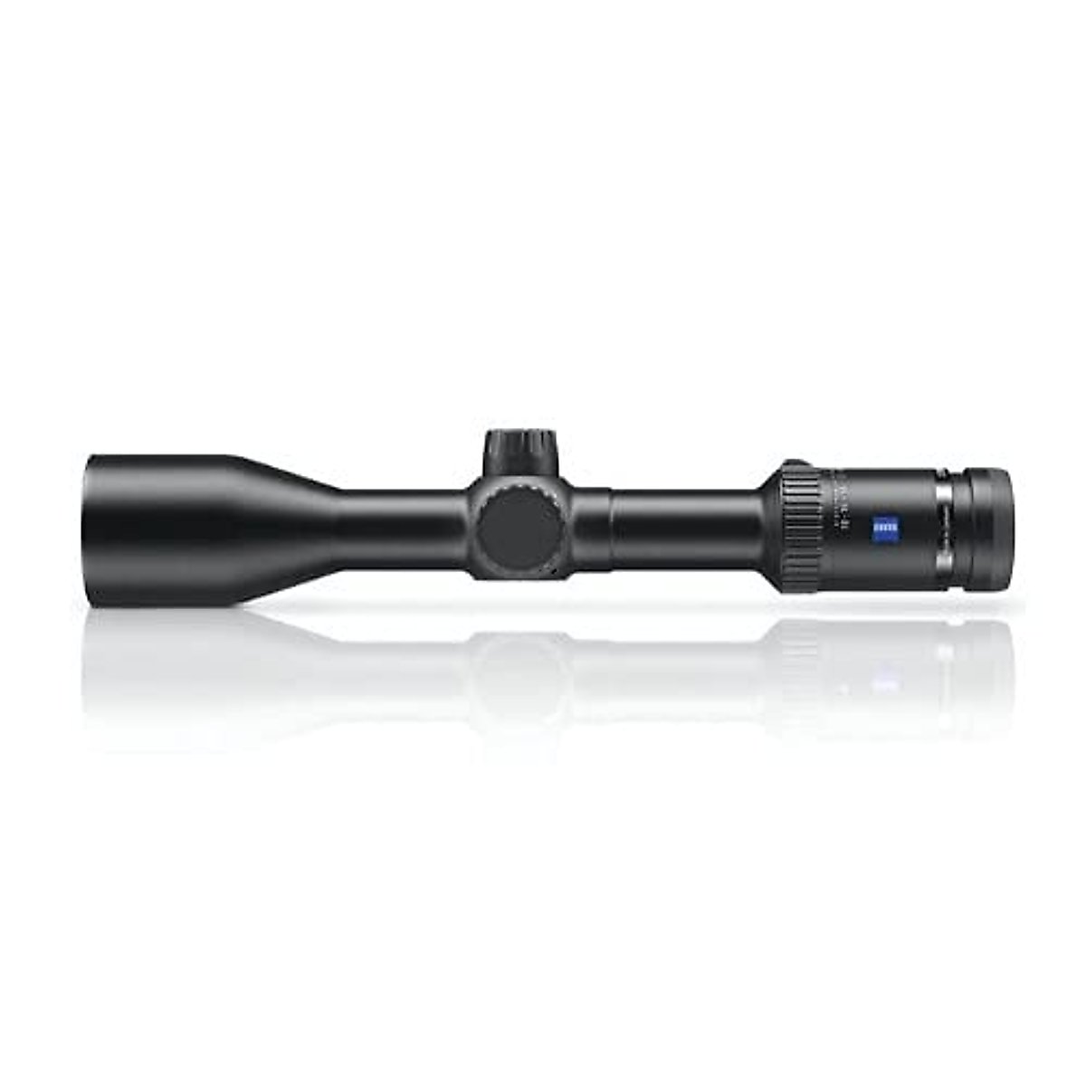 Zeiss Conquest V6 3-18x50 Riflescope with MOA Plex Reticle with Parallax Adjustment and External Turrets with Ballistic Stop and Fogproof Waterproof T* Coated Glass, Black