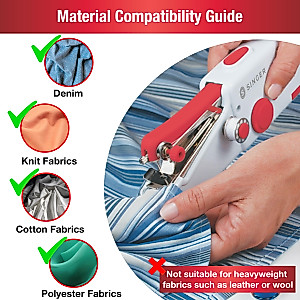 SINGER 01663 Stitch Sew Quick Portable Mending Machine