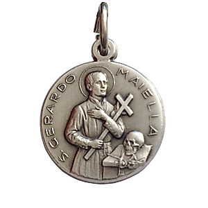 Saint Gerard Maiella Medal -The Patron Saint of Pregnant Womens - Made in Italy