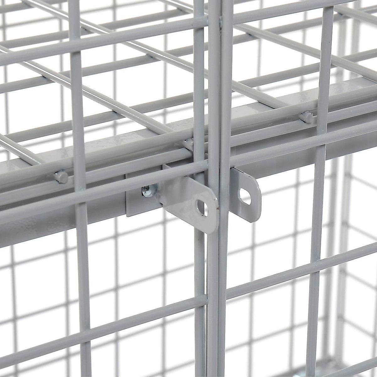 Global Industrial Wire Mesh Security Cage, 36 x 24 x 60