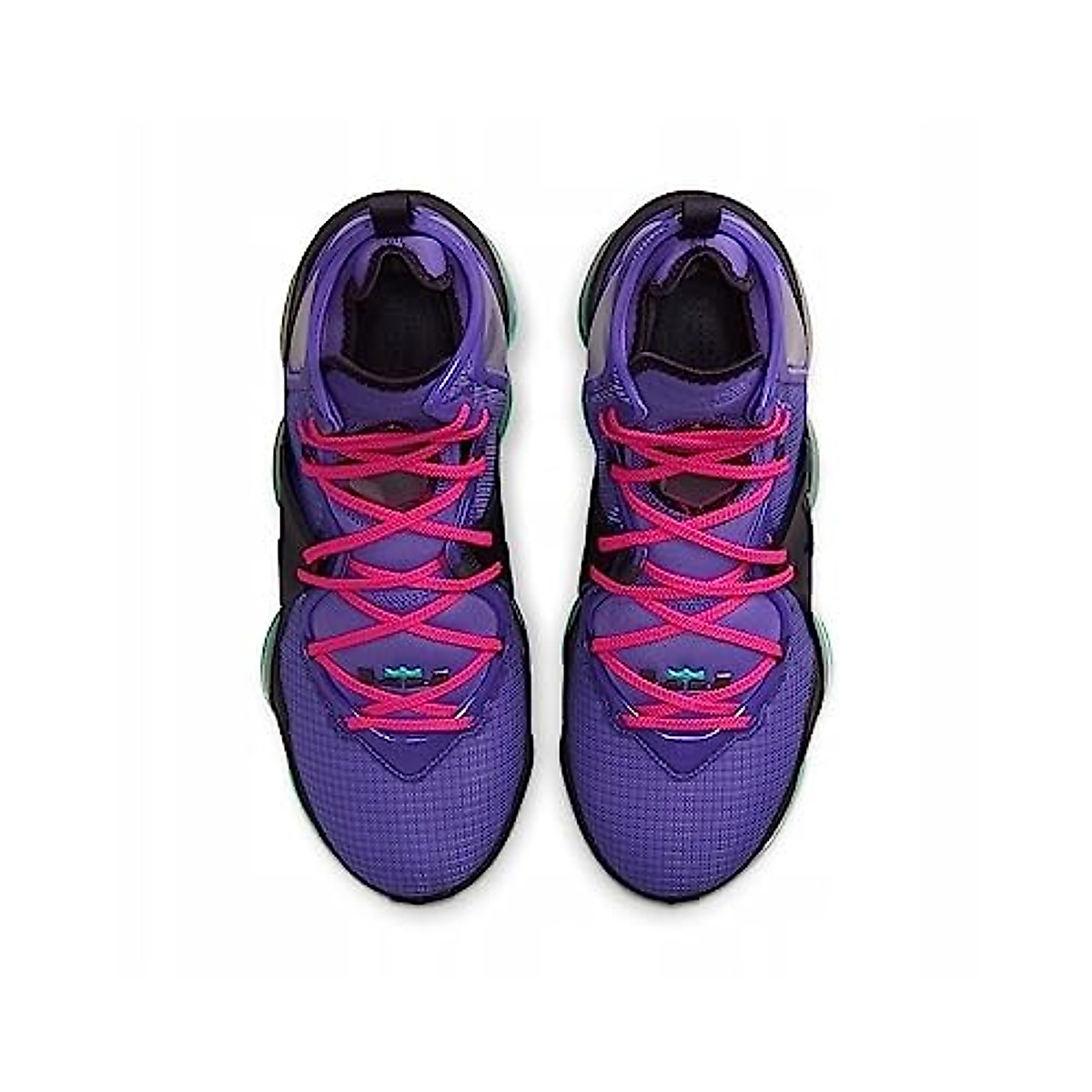 Nike Men's Lebron XIX DJ Bron Wild Berry/Hyper Pink-Cave Purple (CZ0203 500) - 10.5
