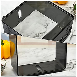 Zerodeko Holder Storage Rack Acrylic Cutter Block Without Knives Kitchen Tool Kitchen Accessory Restaurant Cutter Rack Cutter Holder for Kitchen Accessories Household