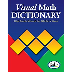 Didax Educational Resources Visual Math Dictionary
