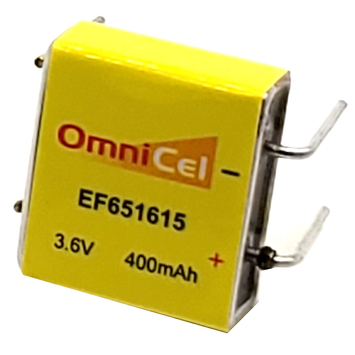 4x OmniCel ER651615 3.6V 400mAh Prismatic Lithium Battery BL-4PN For Fleet Monitoring, Tracking Devices for Hunting Dogs, Carbon Monoxide Detectors, Intrusion Sensors, Smart Utility Metering