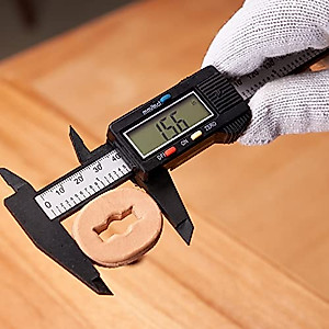 6" Inches Cowhide Leather Handle Washers for Knives and Other Tools - Oval - 1.56 x 1.25 x 0.2 Inches - High Griping - Durable Surfaces