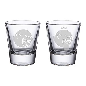 Boo/King Boo - Etched Shot Glass