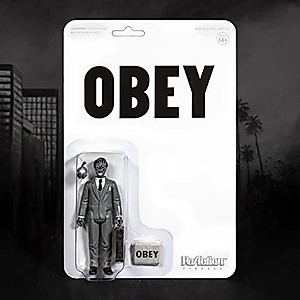 Super7 They Live Reaction Figure - Male Ghoul (Black & White)