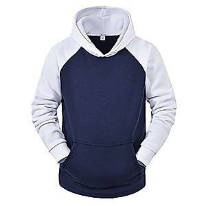 sgikjia Men's Hoodies Pullover Fleece Lined Hoodies Mens Pullover Fleece Sweetshirts Mens Hooded Sweatshirt Men Green Sweatshirt Short Sleeve Men Men's Pullover Sweaters Island Stone Jacket