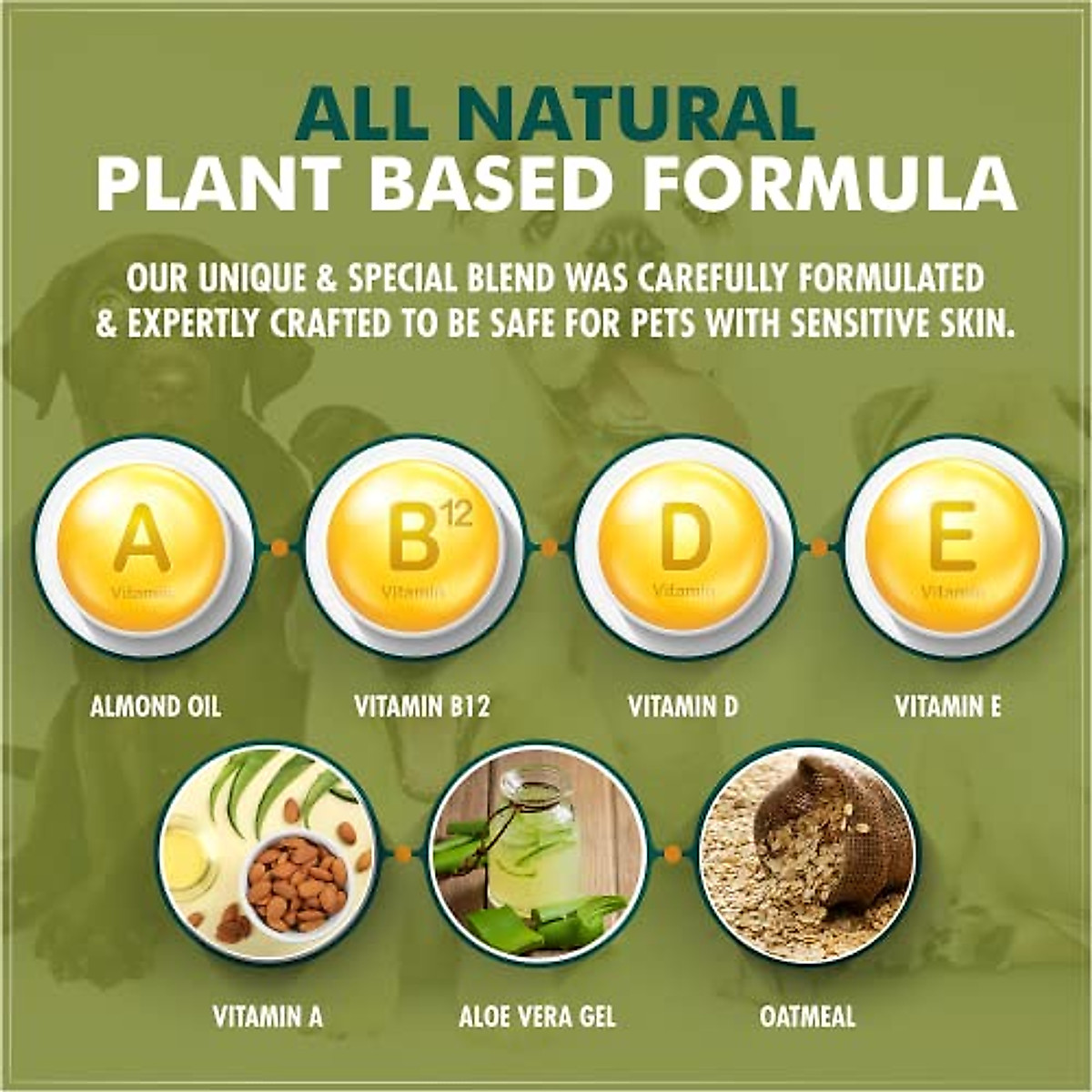 Pro Pet Works All Natural Soap Free 5 in 1 Oatmeal Dog Shampoo and Conditioner-Moisturizing Formula for Dandruff Allergies & Itchy Dry Sensitive Skin-Puppy Grooming for Smelly Dogs -128oz