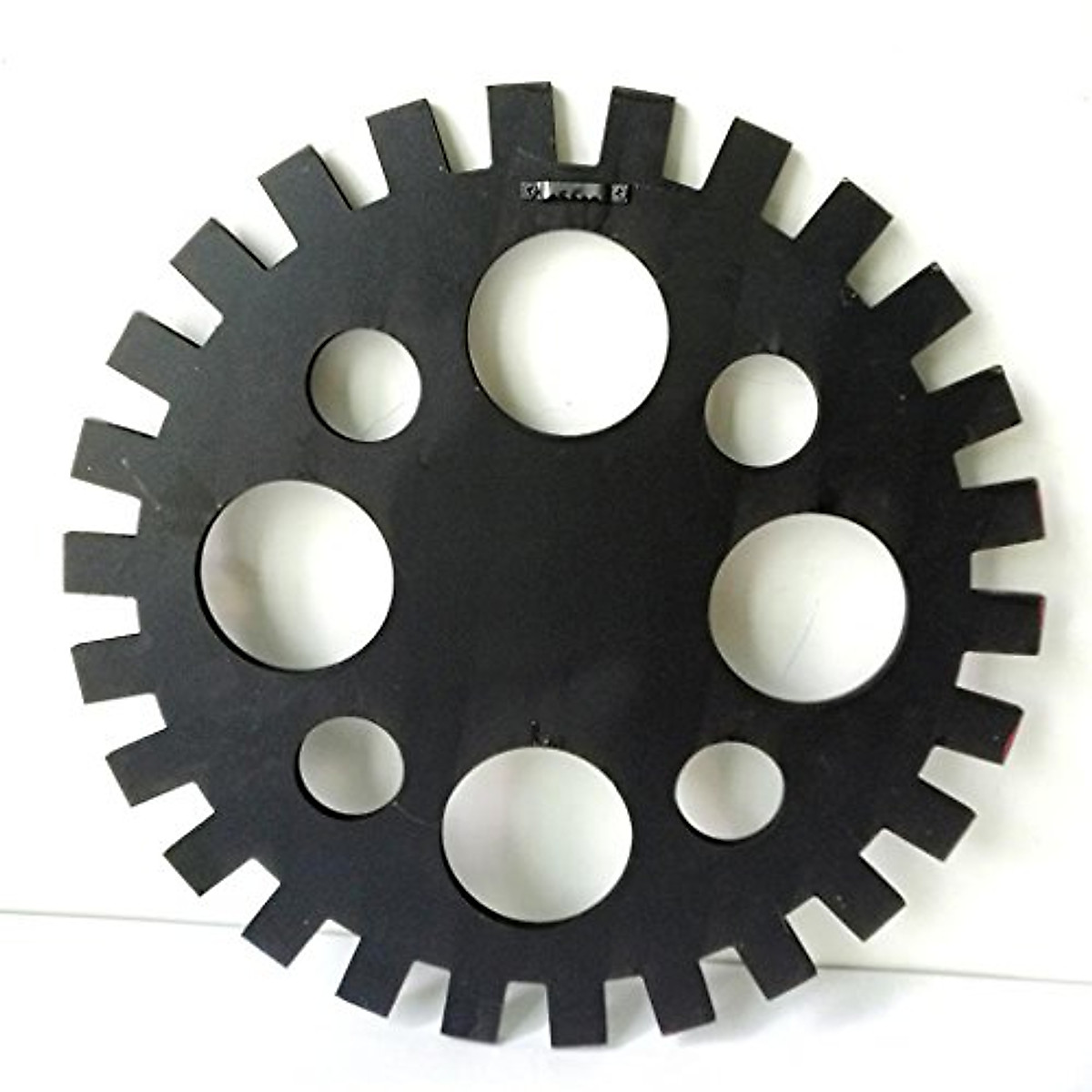 Homyl 40cm Antique Industrial Wooden Round Steampunk Gear Wall Hanging for Home Garden Coffee Shop Bar Pub Art Decor - 3#