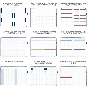 Clever Fox Budget Book 2.0 – Simple Budgeting Planner for Beginners – Financial Notebook with Money Spending, Debt & Bill Tracker (Lavender)