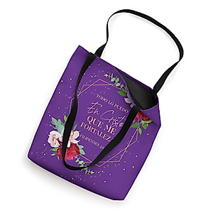 Regalos Cristianos Español Texto Biblico Christian Spanish Tote Bag