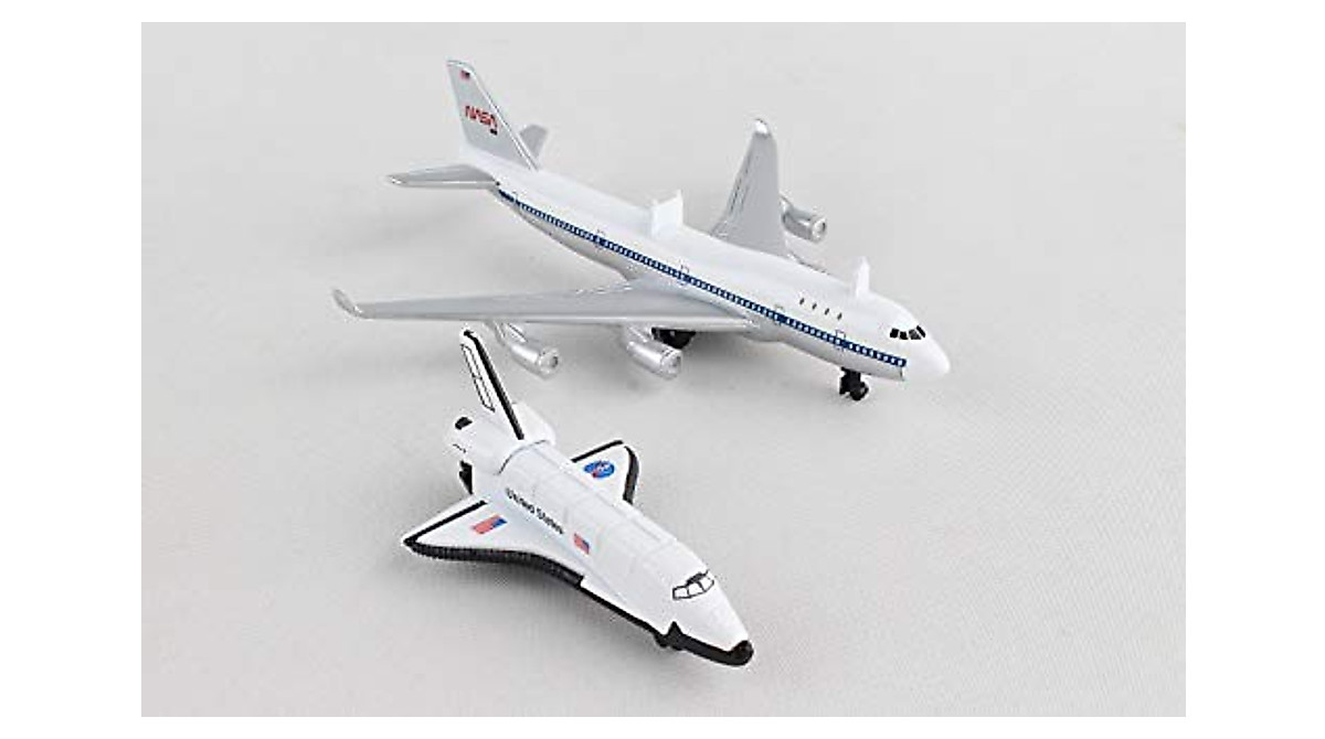 Space Mission 747 Shuttle Carrier - Die-Cast NASA Aero Model Toys