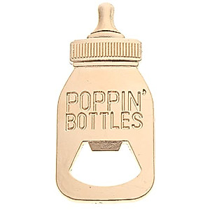 30 Pack Baby Shower and Gender Reveal Bottle Openers Party Favors Souvenirs for Guests with Gift Boxes for Boy and Girl Newborn (White - Baby Bottle, 30)