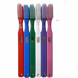 POH POH Adult 4-Row Supersoft #5 Toothbrush 6 Pack