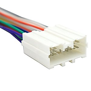 Harmony Audio Compatible with 1992-2005 Mitsubishi Montero HA-707001 Aftermarket Radio Harness Adapter