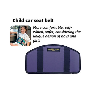 Seat Belt Adjuster and Straps Shoulder Pads for Baby Kids, Neck Support Headrest Seatbelt Pillow Cover & Seatbelt Adjuster for Child,Car Seat Strap Cushion Pads for Baby Kids