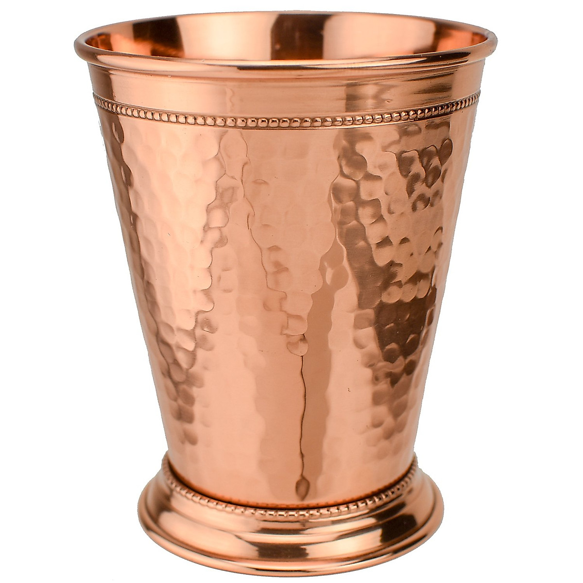 Prince of Scots Hammered Copper 12 Ounce Mint Julep Cup ~ Gift Boxed