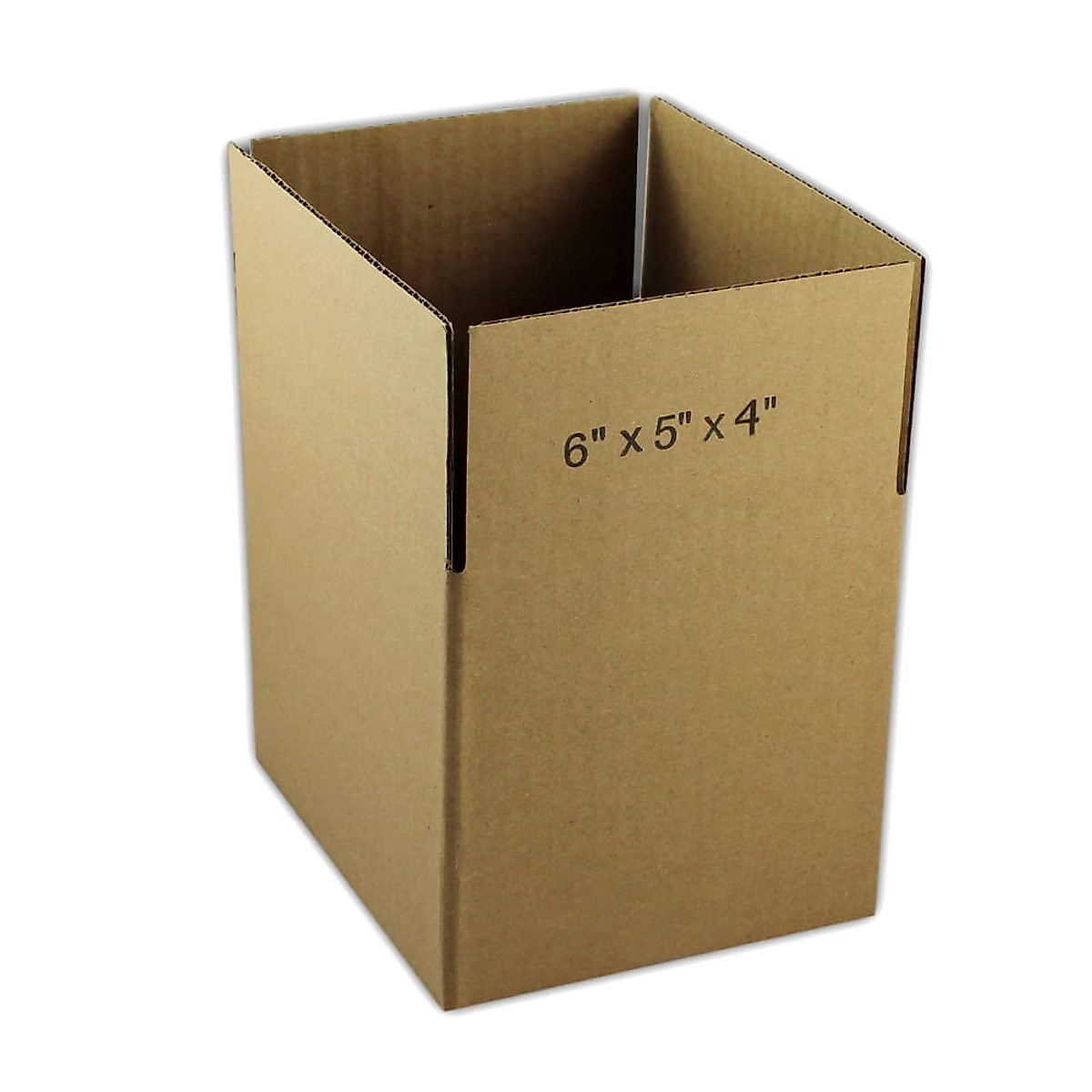 15 EcoSwift 6x5x4 Corrugated Cardboard Packing Boxes Mailing Moving Shipping Box Cartons 6 x 5 x 4 inches