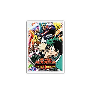 Jasco My Hero Academia Collectible Card Game Plus Ultra Fight Card Sleeves | 100 Dragon Shield Art Sleeves | Card Game Holder | PVC and Acid-Free | Designed for Use with TCG and LCG Games | Made