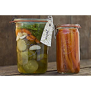 Weck 762 Jelly Jar - 1/5 Liter, Set of 6