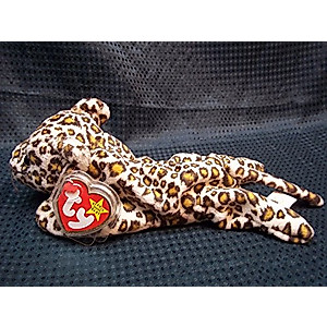 TY Beanie Babies 7`` Long Leopard FRECKLES New w/ Tag 4th Generation 96-97 ,#G14E6GE4R-GE 4-TEW6W228888