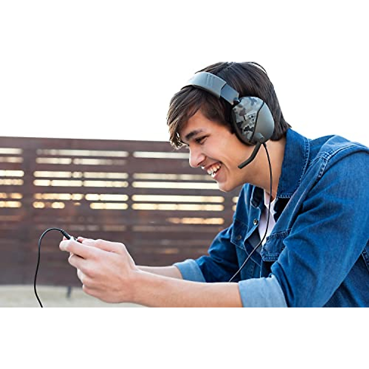 Turtle Beach Recon 70 Multiplatform Gaming Headset for Xbox Series X/ S, Xbox One, PS5, PS4, PlayStation, Nintendo Switch, Mobile,& PC with 3.5mm-Flip-to-Mute Mic, 40mm Speakers-Green Camo