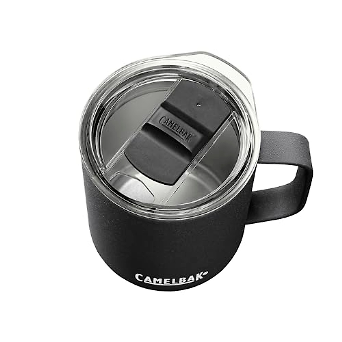CamelBak Horizon 12oz Camp Mug - Insulated Stainless Steel - Tri-Mode Lid - Black