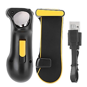 Bindpo Tablet PC Gamepad, Continuous Shooting Gamepad Comprehensive Protection Four Fingers Game Joystick Shooter Gamepad,for Android SystemiOS System(Yellow)