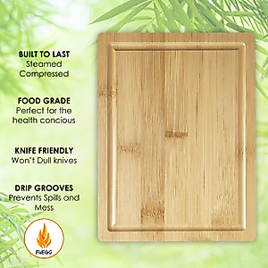 Tabletop Fire Pit & Bamboo Serving Tray & Set of 3 Extendable S’More’s Roasting Sticks, Portable Indoor & Outdoor Ethanol/Propane/Gas Firepit, Table Top Fireplace Bowl, Personal Heater