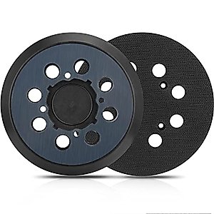Sander Pad for Dewalt, 2 Pack 5" 8 Hole Hook and Loop Replacement Orbital Sander Pad for DeWalt DWE6421 6421K DWE6423 6423K DCW210B Random Orbital Sander 4 Screw Holes Sanding Part DWE64233 & N329079