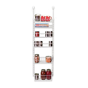 Grayline 410248, Deluxe Back of Door/Wall Storage System, White