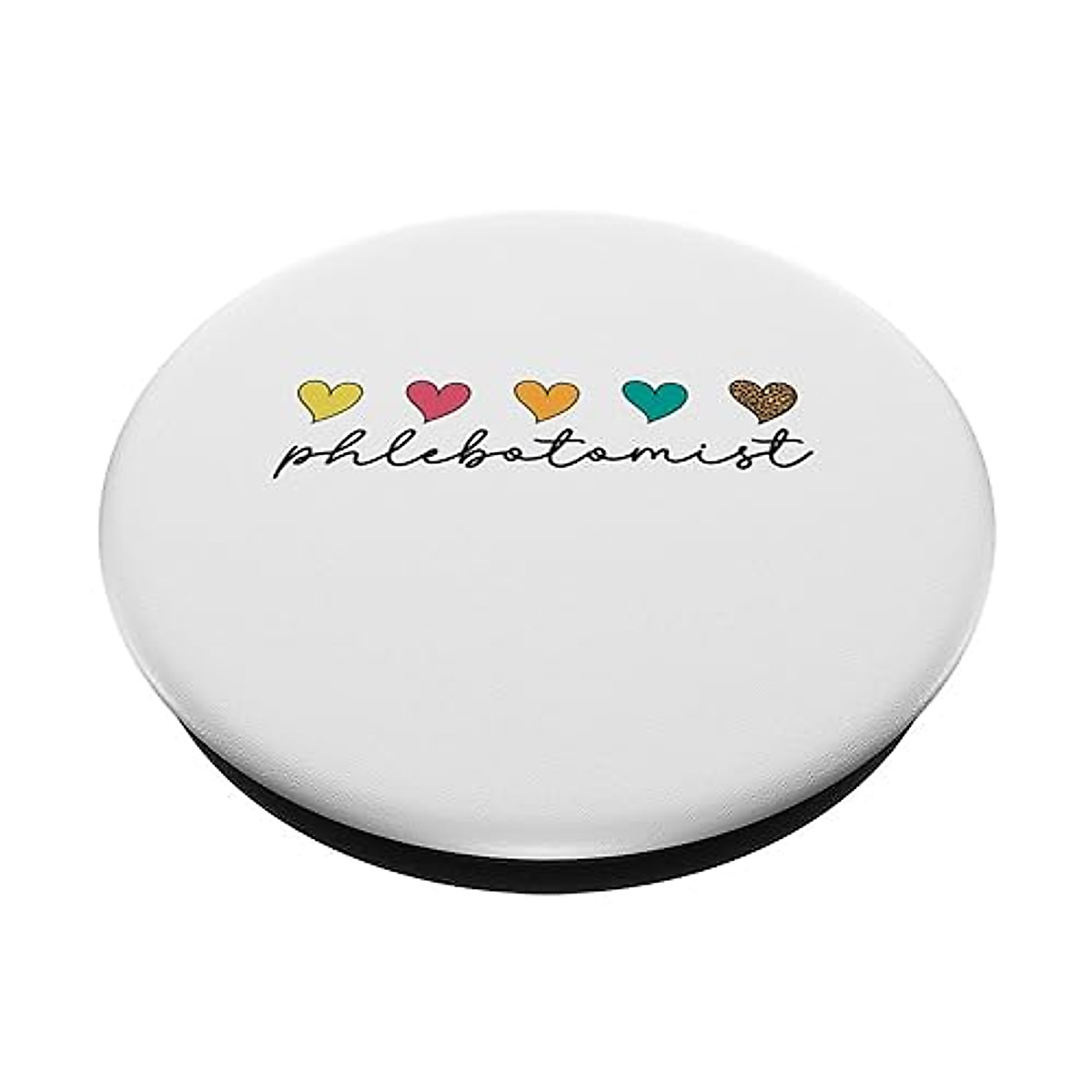 Phlebotomist Hearts Phlebotomy Phlebotomist PopSockets Standard PopGrip