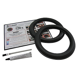 JL Audio 10 Inch Foam Speaker Repair Kit, 10W6v2-D4, FSK-10JLv2 (Pair)